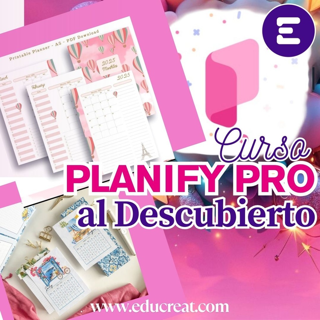 Curso: Planify Pro al descubierto | EDUCREAT